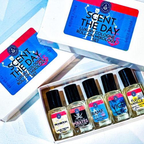 Scent The Day • Luxury Cologne Roll-On Mixology Set – The Salty Sailor ...