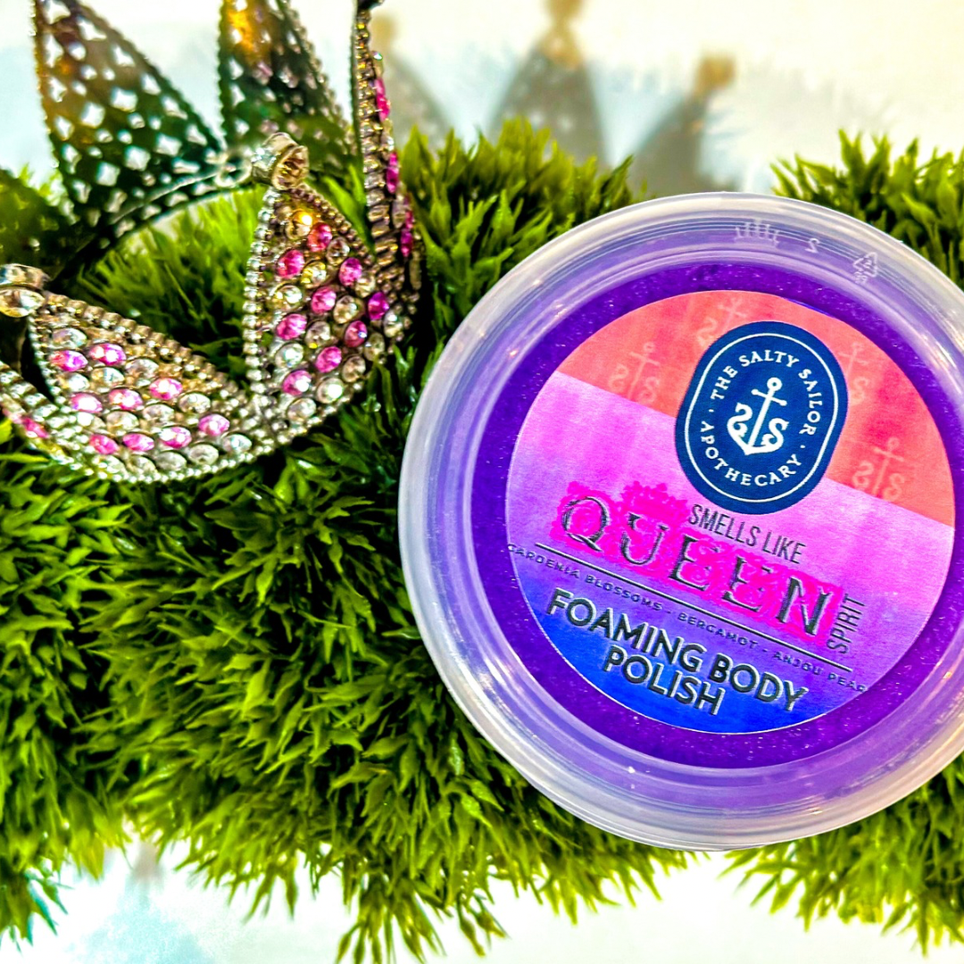 Smells Like Queen Spirit • Foaming Body Polish – The Salty Sailor ...